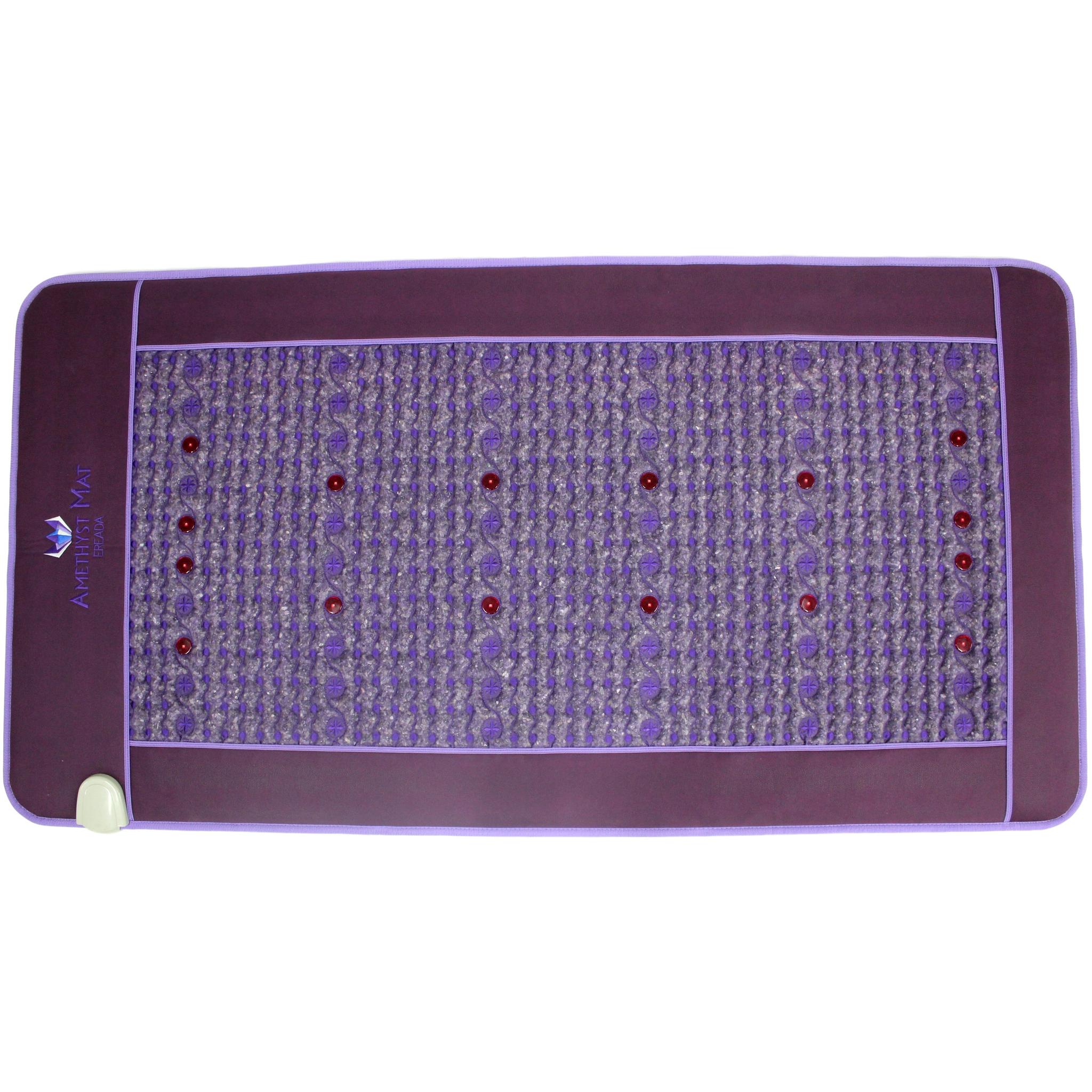 Ereada® FIR PEMF PHOTON Amethyst Mat SINGLE 75"x39" (190x100cm) Purple ...