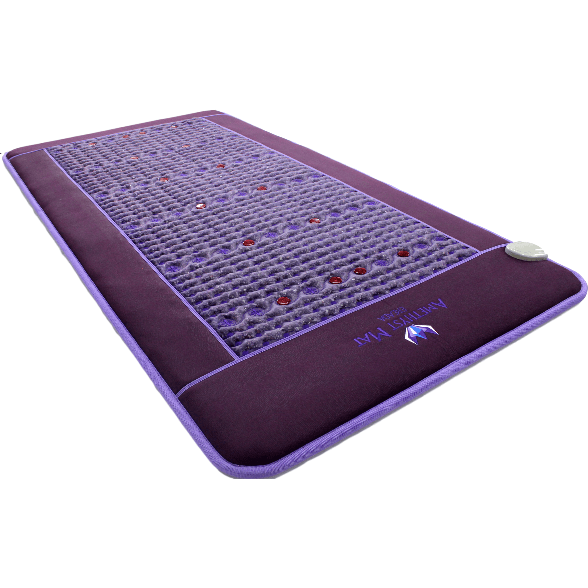 Ereada® FIR PEMF PHOTON Amethyst Mat SINGLE 75"x39" (190x100cm) Purple ...