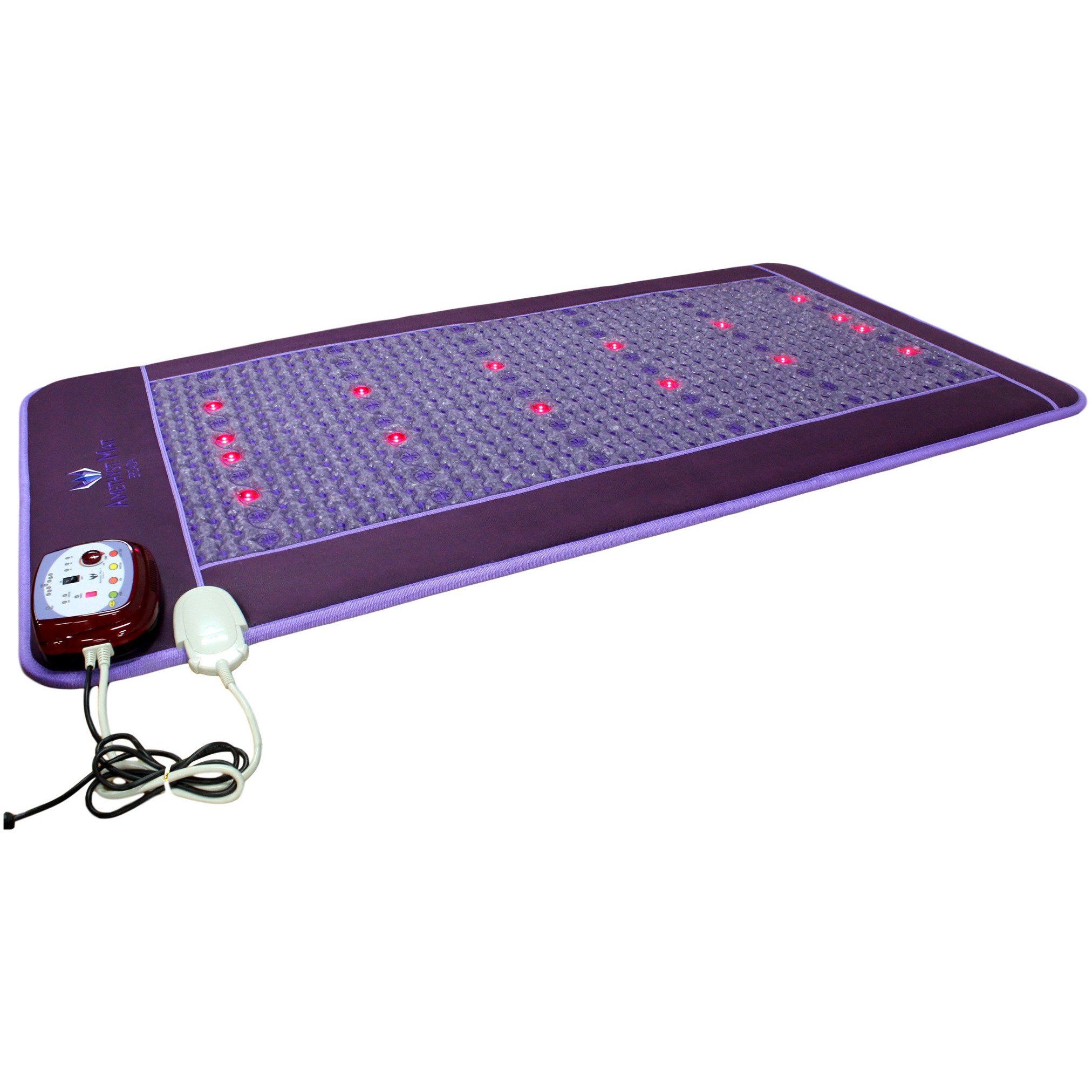 Ereada® FIR PEMF PHOTON Amethyst Mat SINGLE 75"x39" (190x100cm) Purple ...