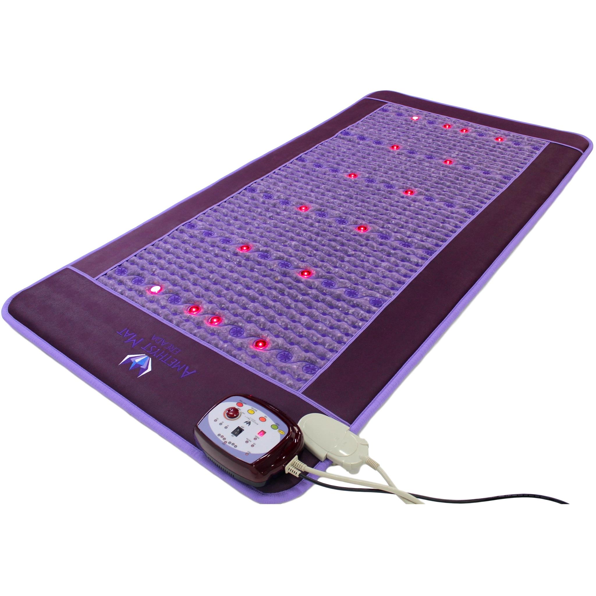 Ereada® FIR PEMF PHOTON Amethyst Mat SINGLE 75"x39" (190x100cm) Purple ...